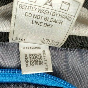 adidas | Storage & Organization | Adidas Black And Teal Blue Backpack ...